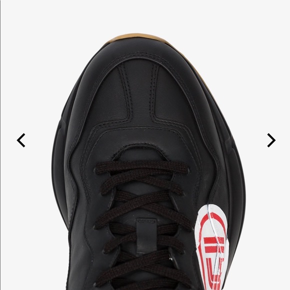 Gucci | Shoes | Authentic Gucci Black Sneaker | Poshmark